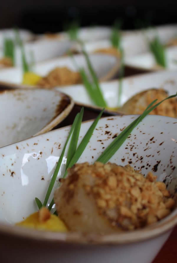 Een walking dinner aan huis bestaat uit meerdere kleine gerechten